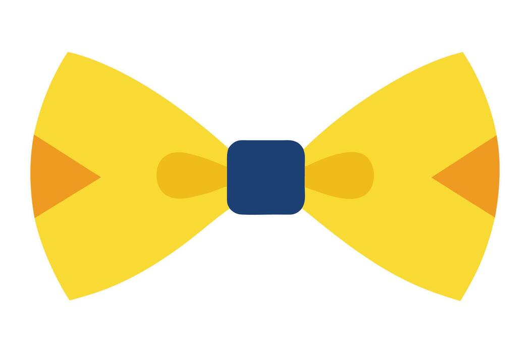 Golden Bow Tie Vector Art, Icons, and Graphics for Free Download