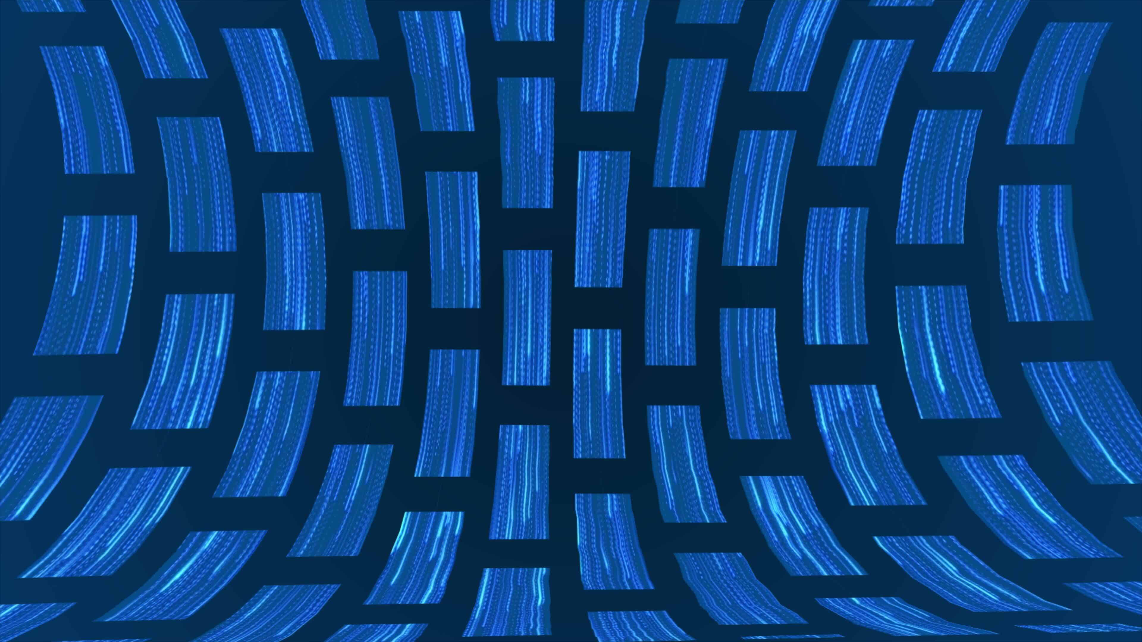 3D rotating box pattern background, blue 3d background 42240555 Stock ...