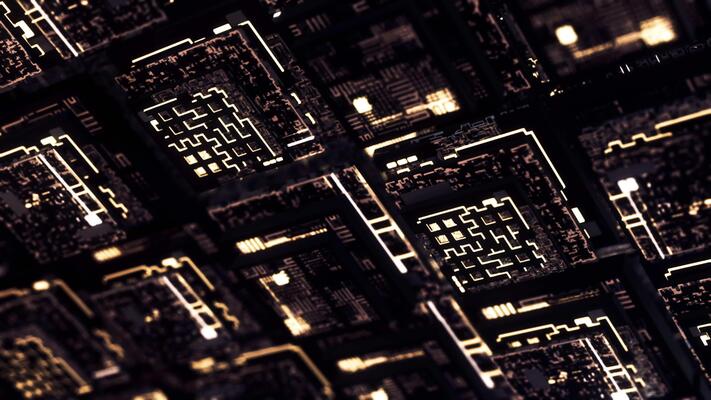 Circuit Board Animation Stock Video Footage for Free Download