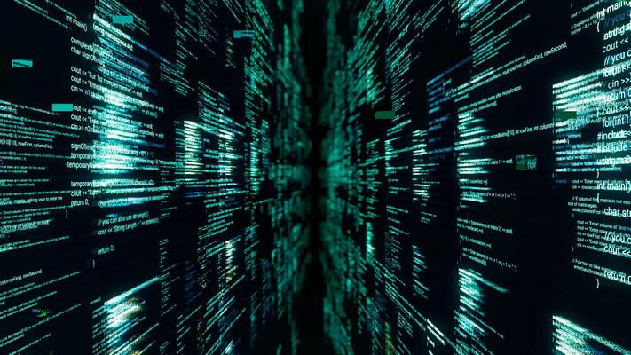 Matrix Code Stock Video Footage for Free Download