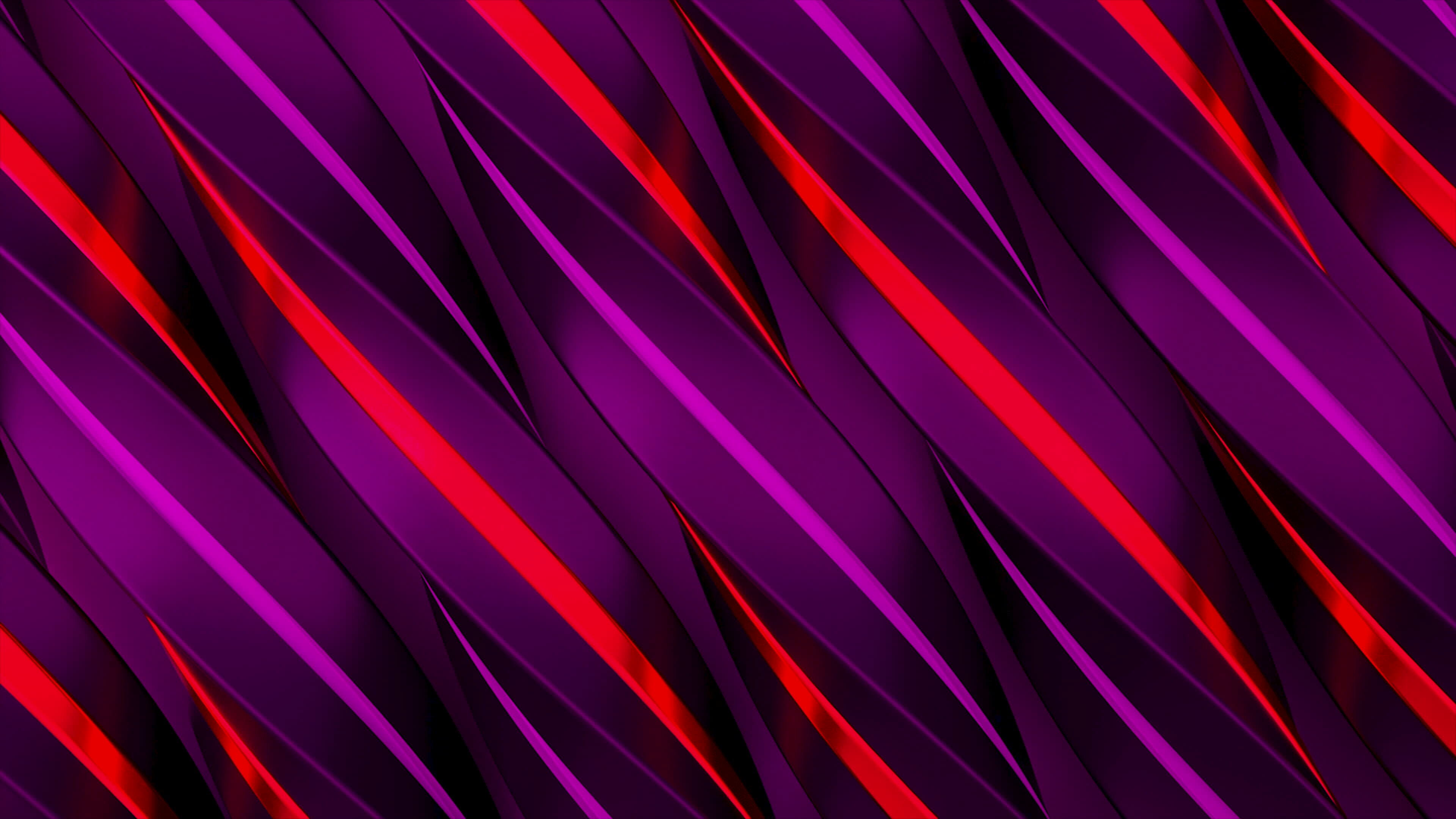 Moving abstract diagonal bended lines background, seamless loop ...