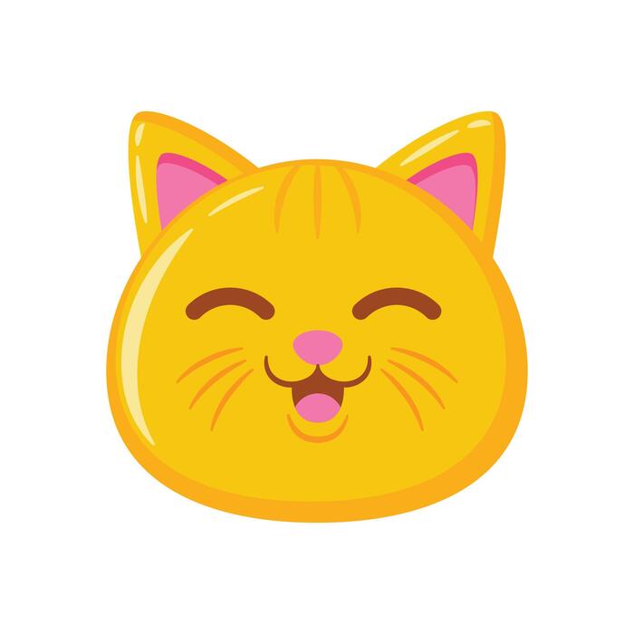 Cat Emoji Vector Art, Icons, and Graphics for Free Download