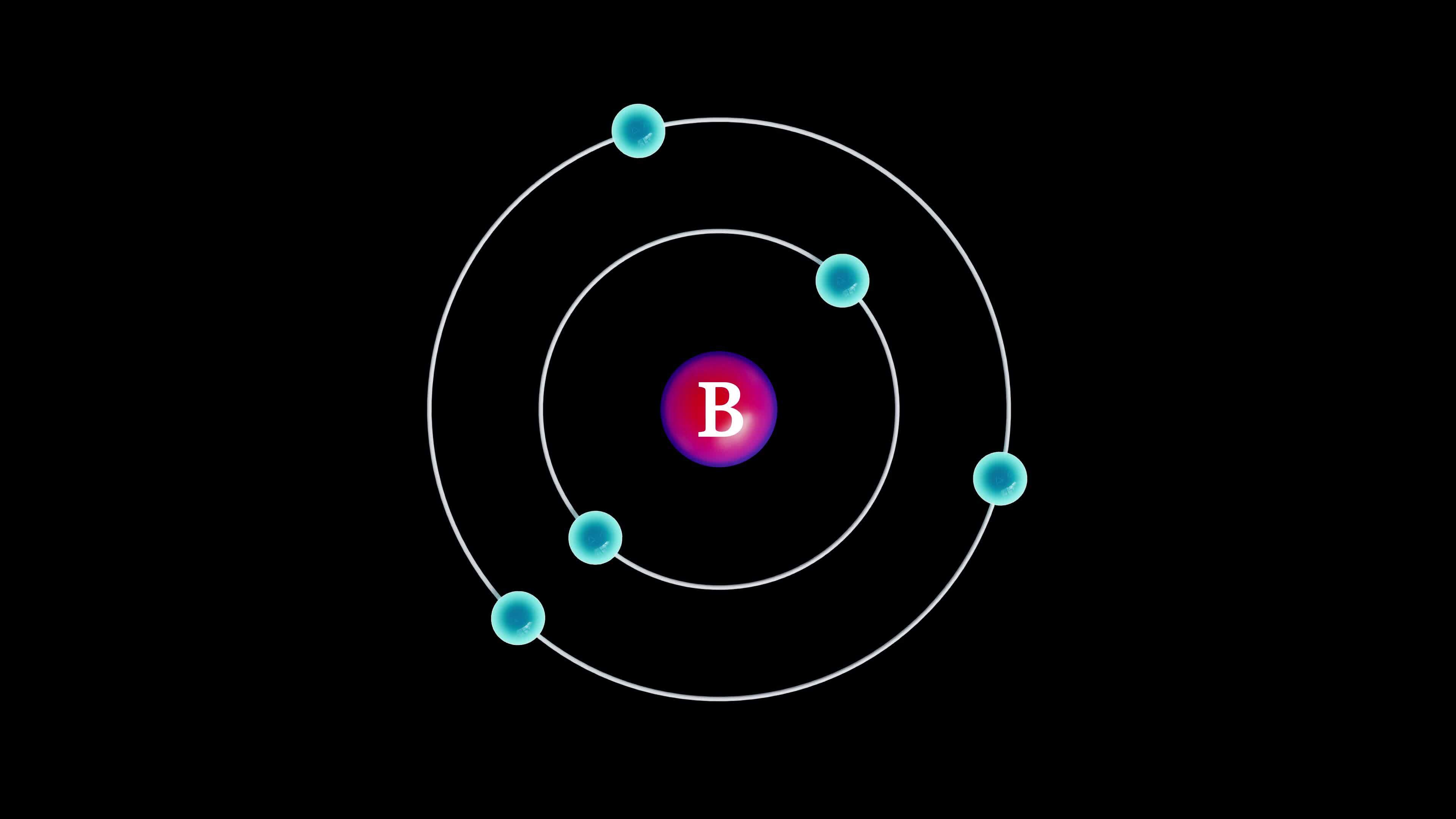 Boron atom with electrons revolving around the atom 42346966 Stock ... Boron atom with electrons revolving around the atom 42346966 Stock ...
