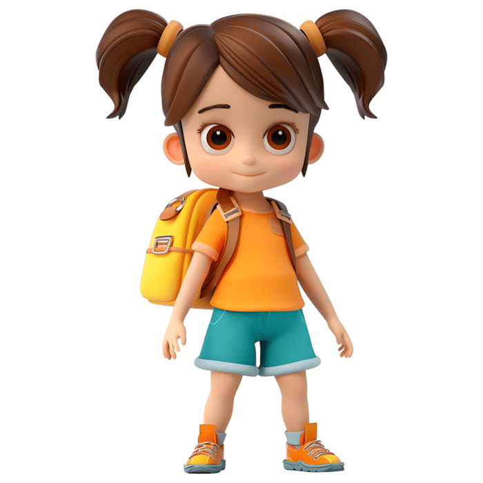 Girl Cartoon PNGs for Free Download