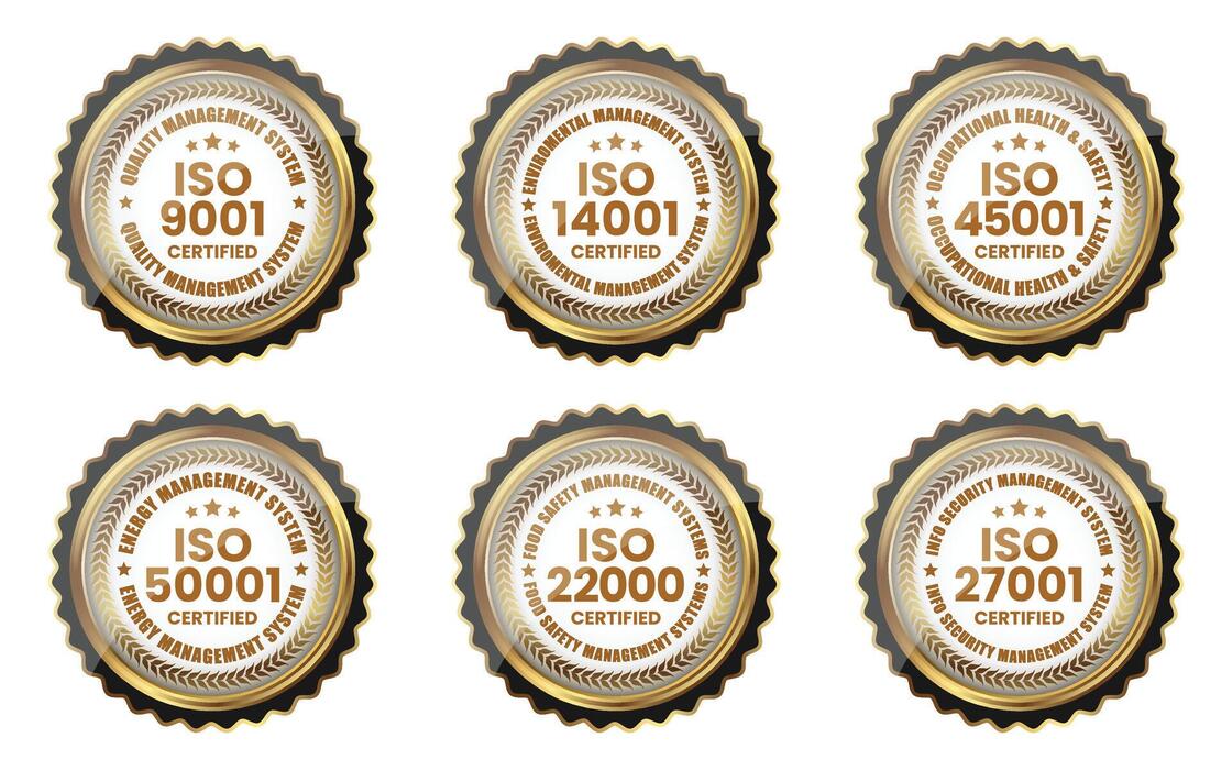 Iso Certified Logo Vector Art, Icons, and Graphics for Free Download