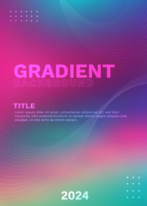 Gradient Text Vector Art, Icons, and Graphics for Free Download
