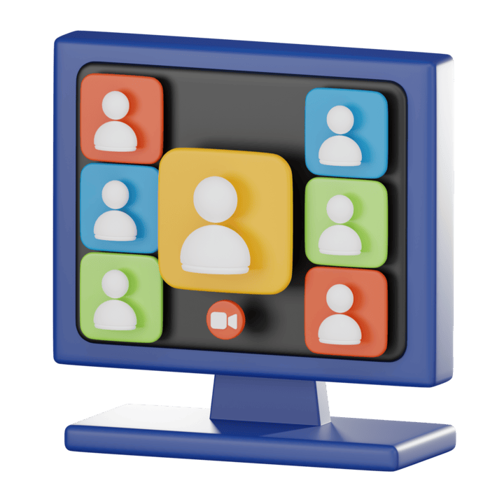 Online Meeting Icon PNGs for Free Download