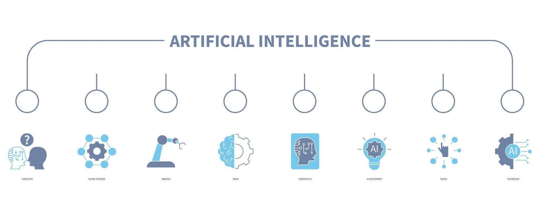 Artificial Intelligence Infographic Vector Art, Icons, and Graphics for ...