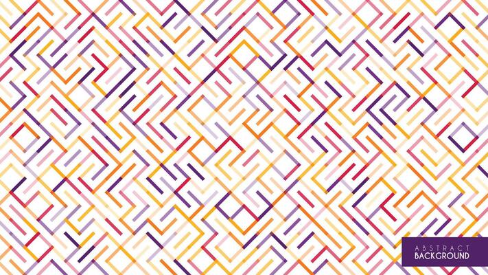 Abstract Geometric Line Pattern Vector Art, Icons, and Graphics for ...