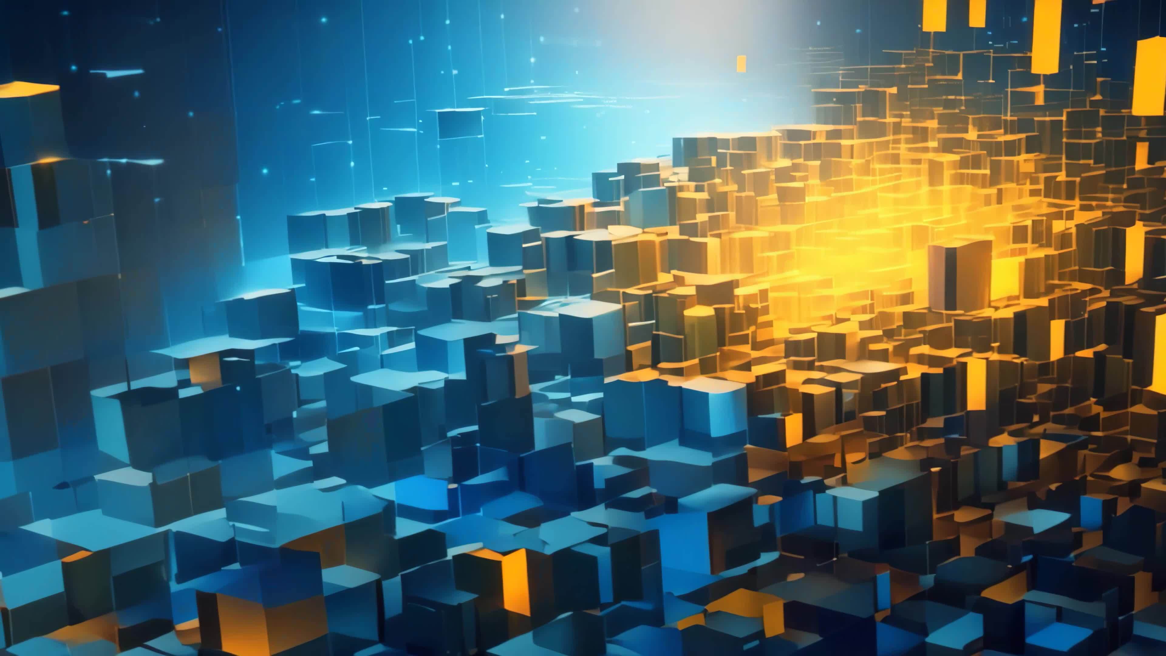 Ai Generated Abstract Technology Background 3d Rendering 3d