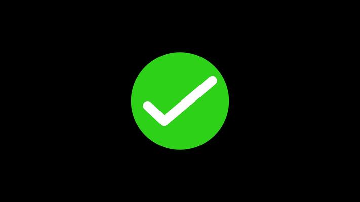 Check Mark Animation Stock Video Footage for Free Download