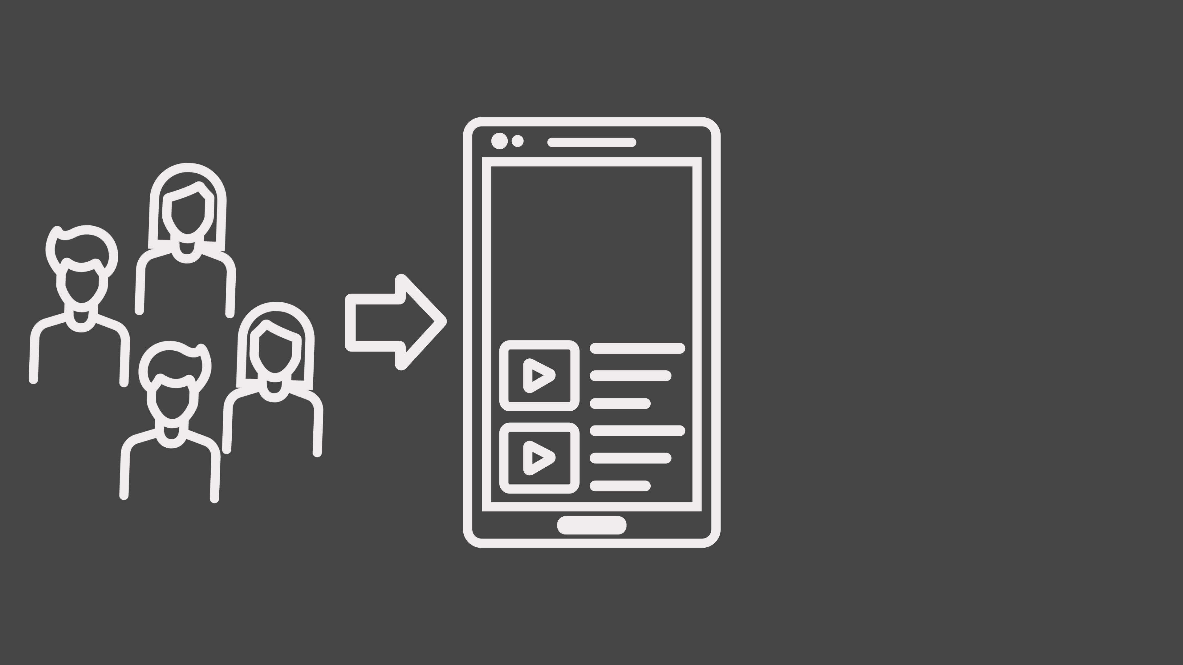 Animated Infographic Footage Visualizing Monetize Content with People ...