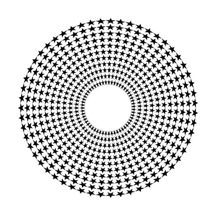 Star Circle Pattern Vector Art, Icons, and Graphics for Free Download