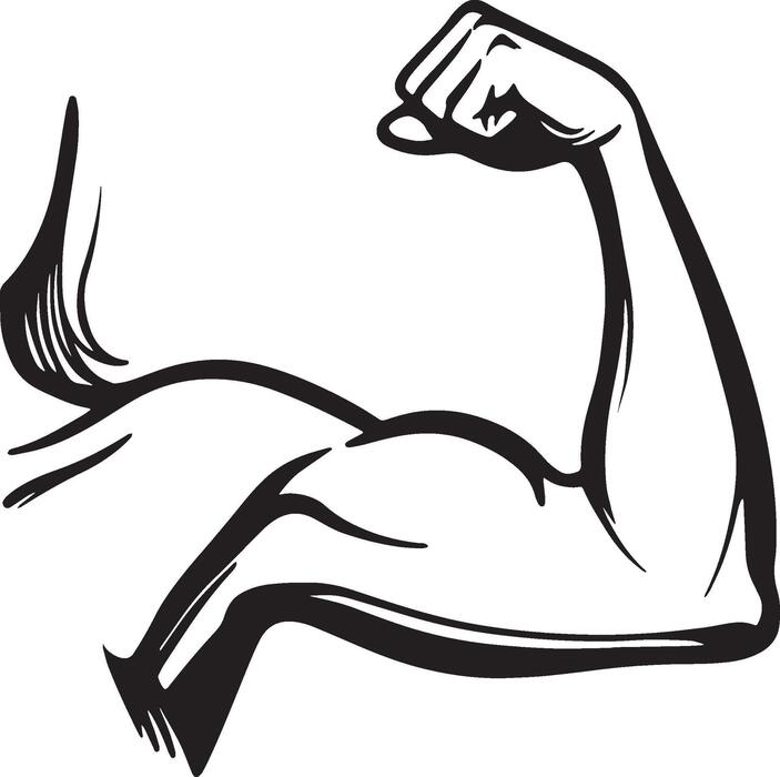 Muscle Arm Vector Art, Icons, and Graphics for Free Download