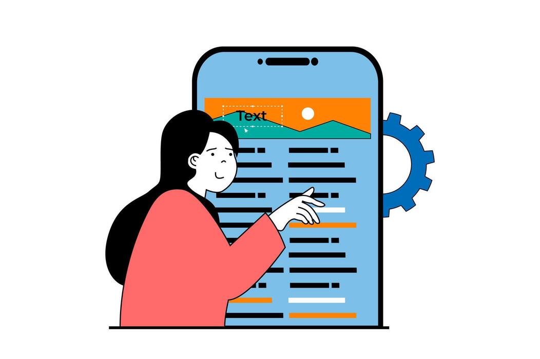 Using Mobile App Vector Art Icons And Graphics For Free Download