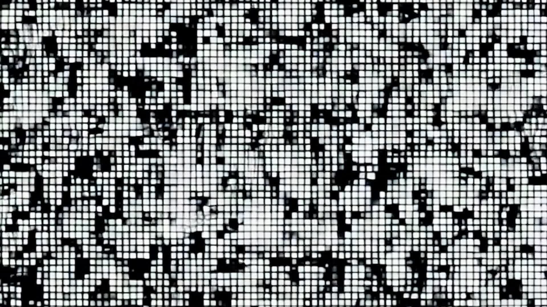 AI generated Qr -code is changing.Seamless looping animation of ...