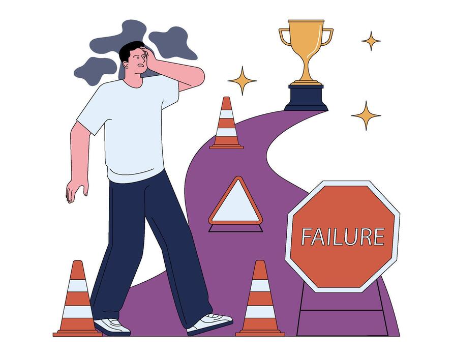 Success Failure Vector Art, Icons, and Graphics for Free Download