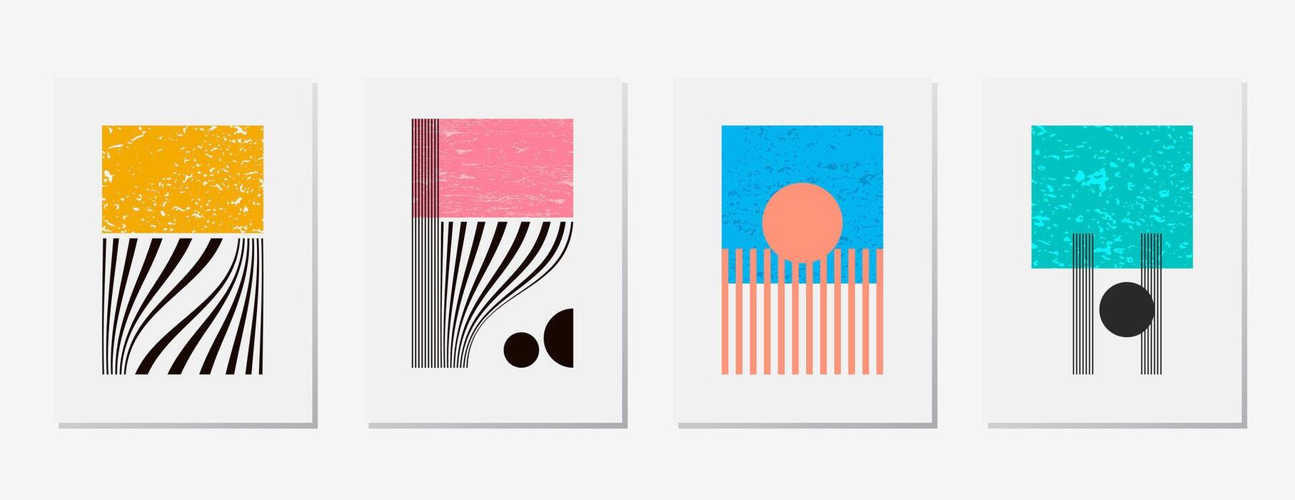 Simple Abstract Art Vector Art, Icons, and Graphics for Free Download