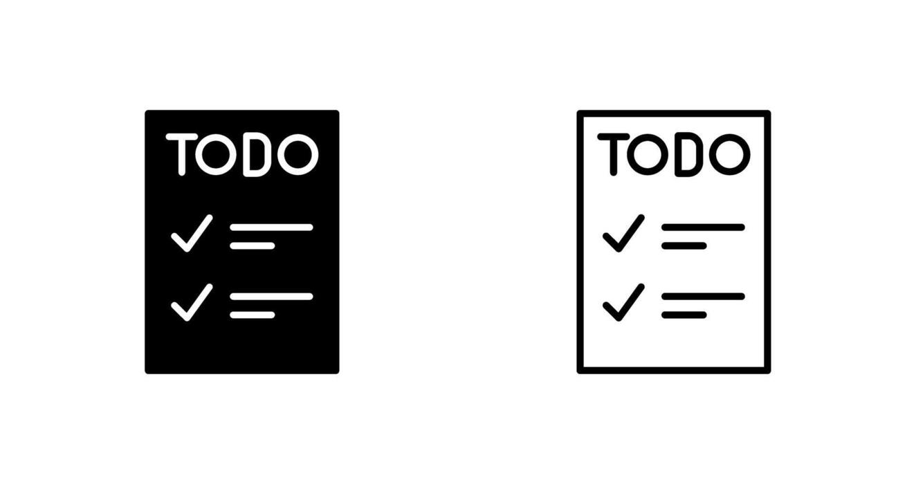 To Do List Icon Vector Art, Icons, and Graphics for Free Download