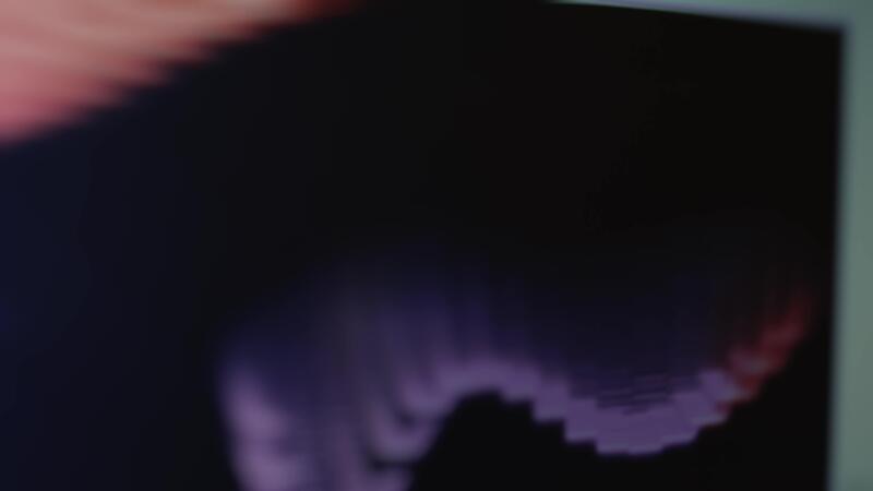 Abstract Background With Dynamic Elements Of Waves Image Duplication Effect 42623684 Stock