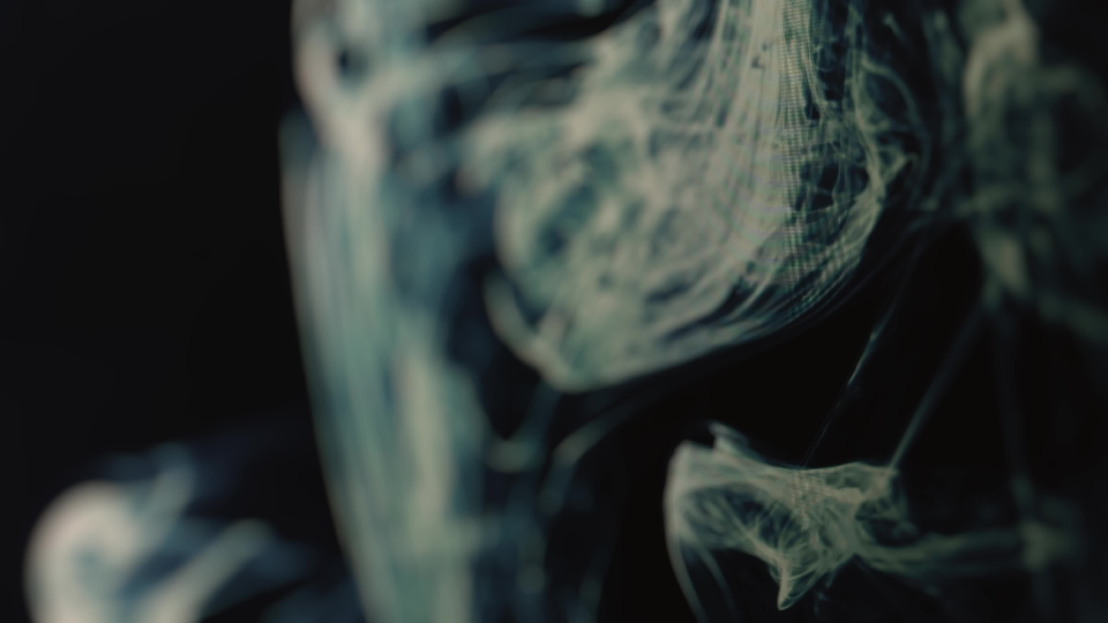 Abstract Image Of Delicate Smoke Waves Creative Image Duplication Effect 42623695 Stock Video