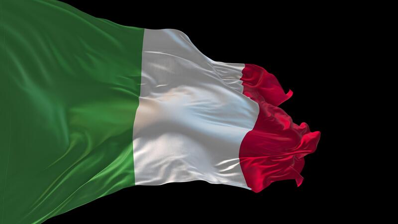 Italian Flag Waving Animation Large 5ft X 3ft Italy Flag I Love