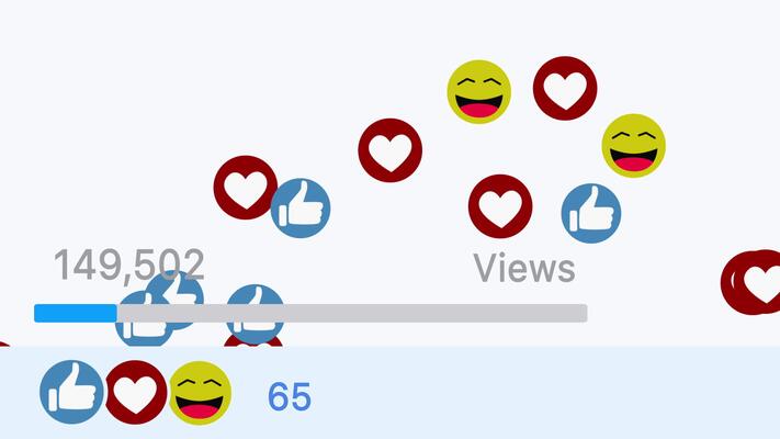 Like And Subscribe Animation Stock Video Footage for Free Download