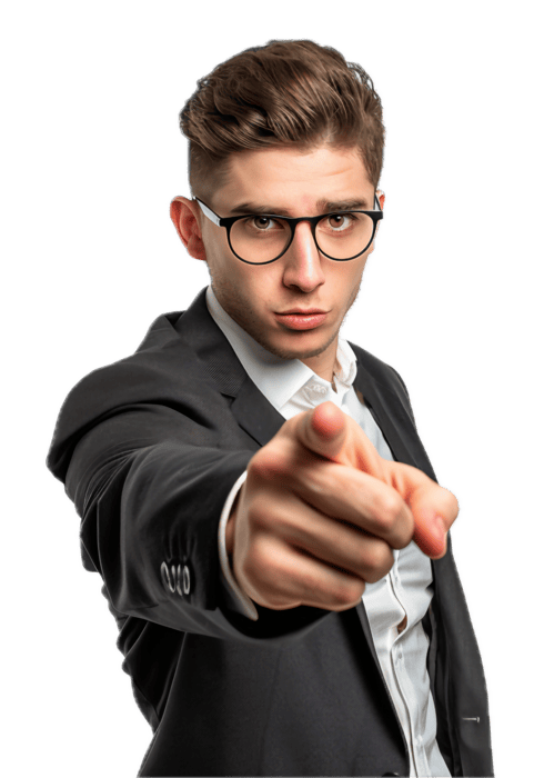 Businessman Pointing PNGs for Free Download