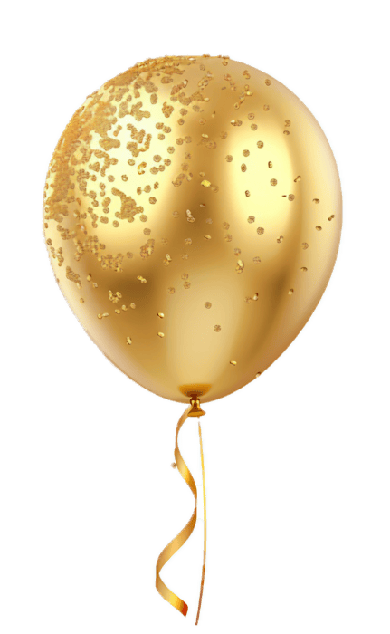 Glitter Balloon PNGs for Free Download