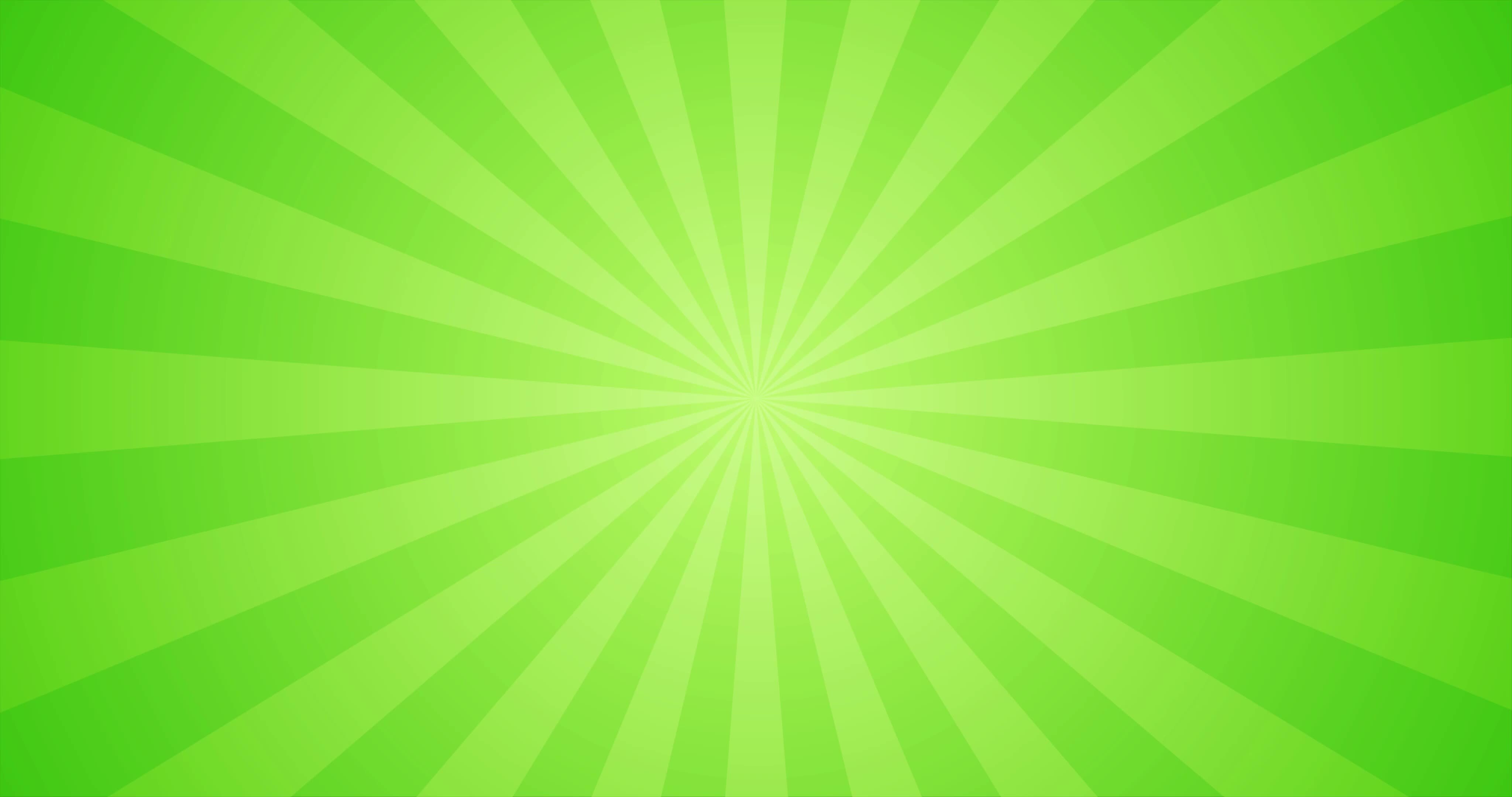 Simple Radiant Gradient Green Ray Burst Plain Animation Blank ...