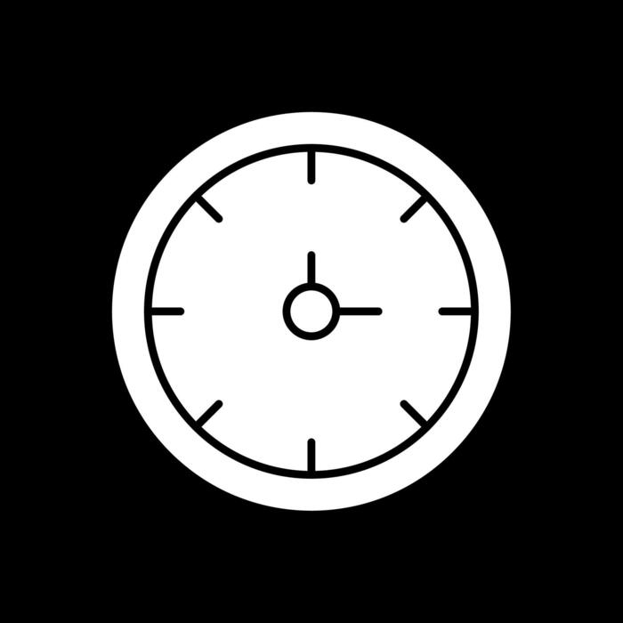 Clock Icon White Vector Art, Icons, and Graphics for Free Download