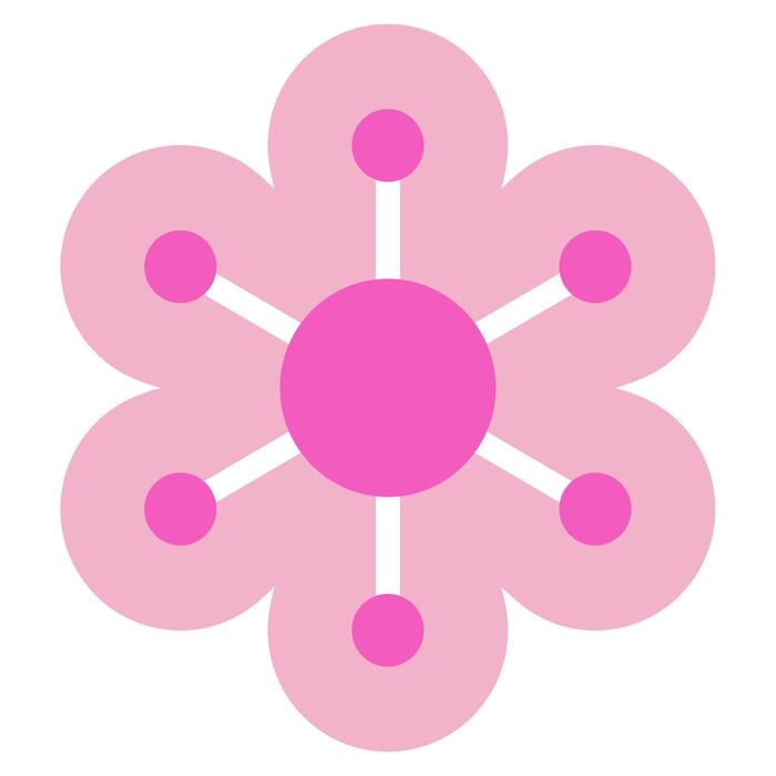 Dotted Flower Vector Art, Icons, and Graphics for Free Download
