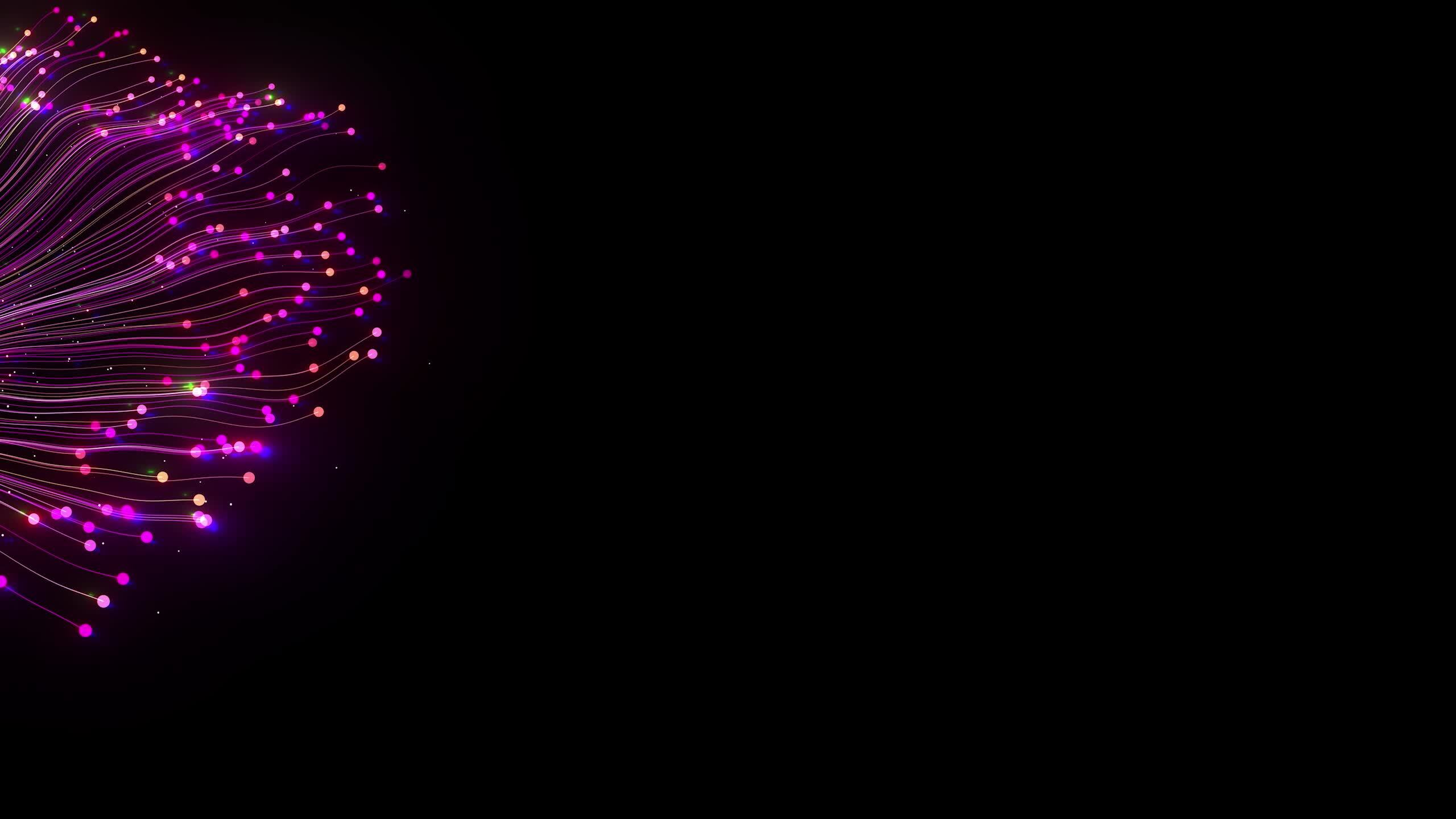 Abstract Line Background Global Connection Network Ai Line Circuit