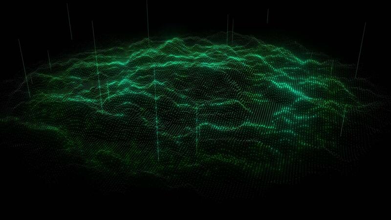 Colorful Illustrative 3D Animation of Neural Network Deep Learning ...