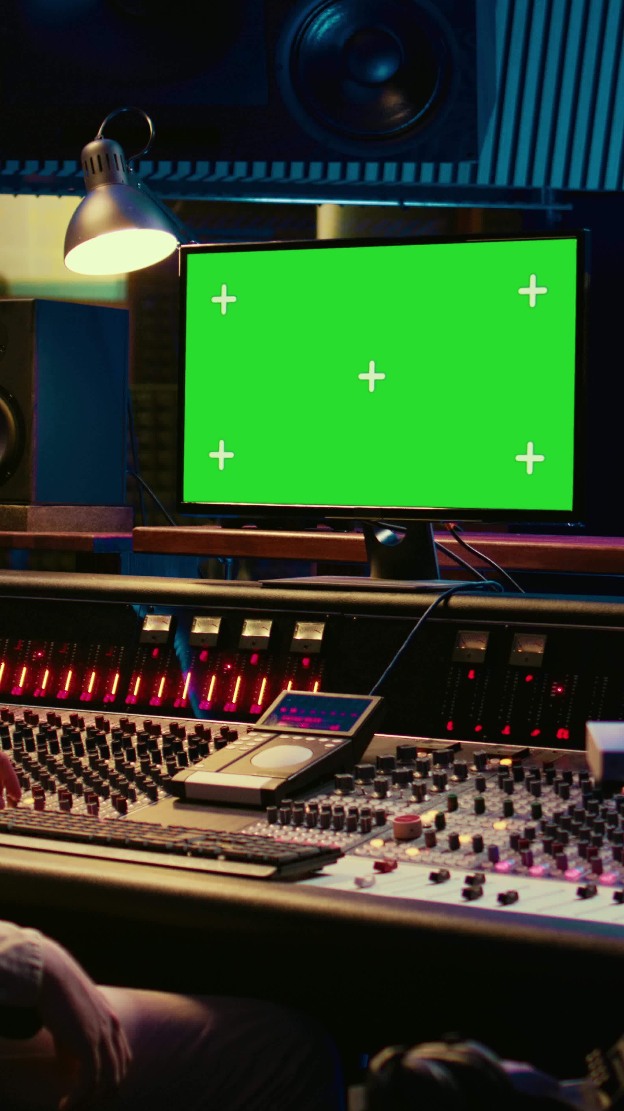 Vertical Tracking engineer watching tutorials online to learn mixing ...