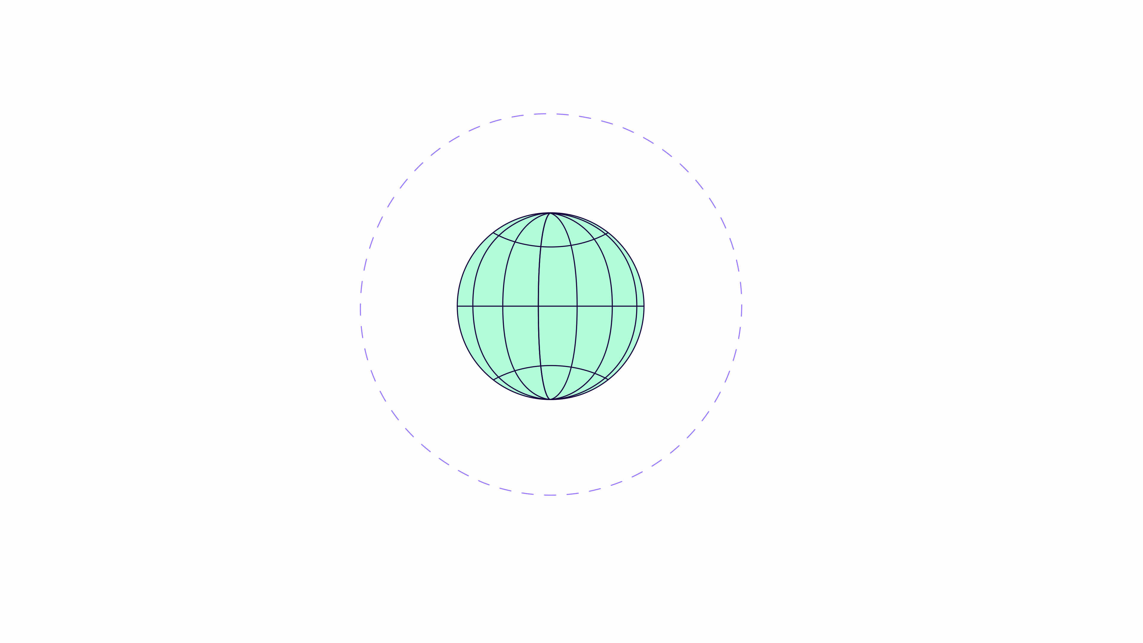 Globe Grid Sphere Rotating Line 2d Object Animation Mesh Wire World
