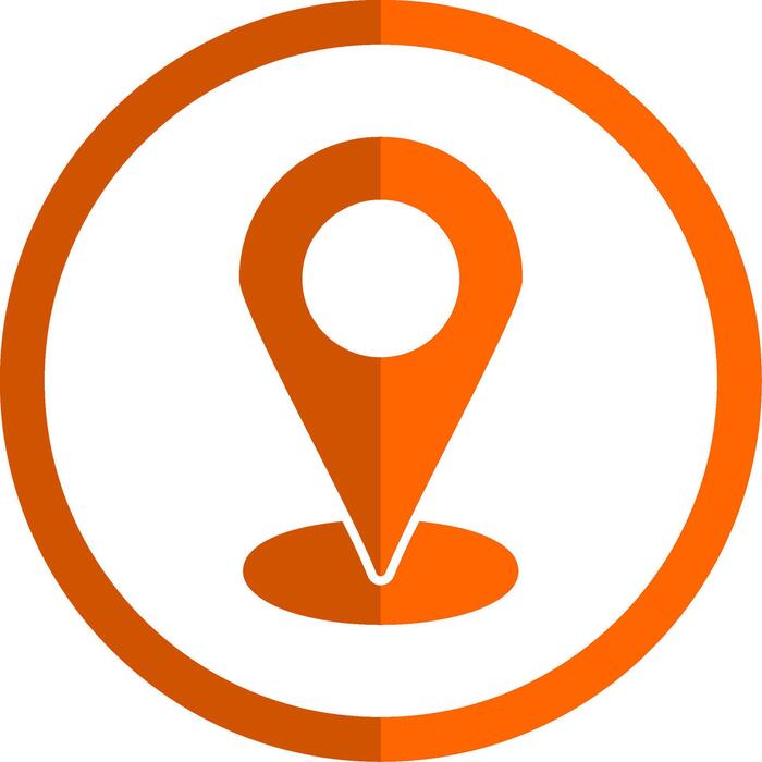 Location Icon Orange Vector Art, Icons, and Graphics for Free Download