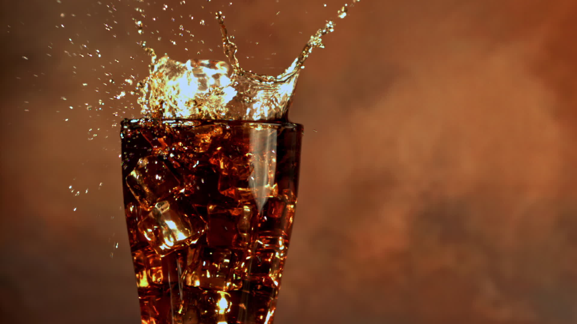 Cola Splash Stock Video Footage for Free Download
