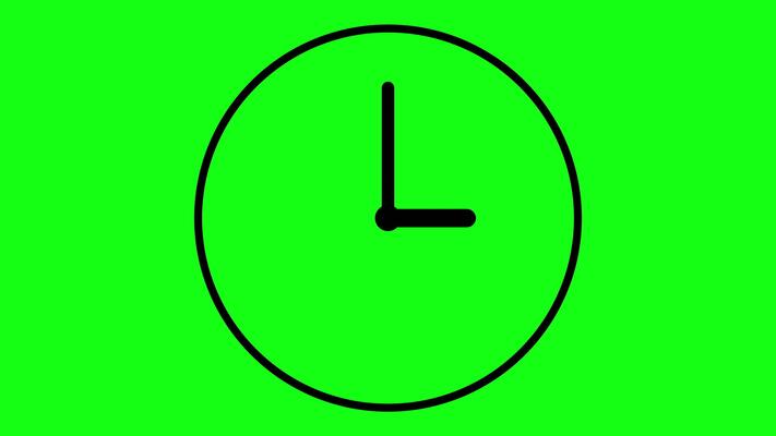 Clock Animation Stock Video Footage for Free Download