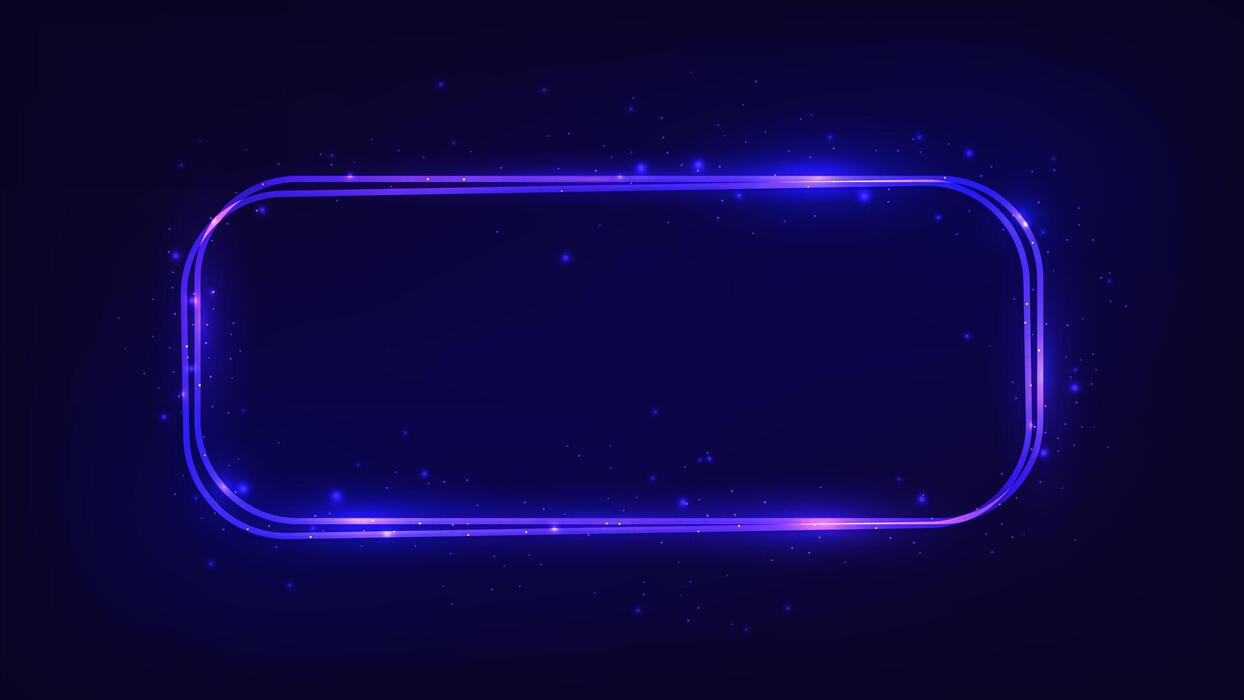 Blue Neon Frame Vector Art, Icons, and Graphics for Free Download