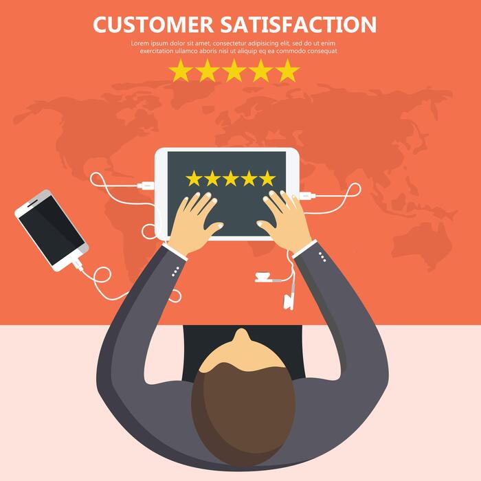 Customer Satisfaction Survey Vector Art, Icons, and Graphics for Free ...