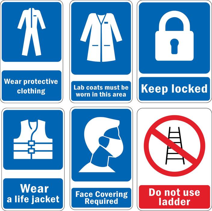 Page 2 | Health And Safety Signs Vector Art, Icons, and Graphics for ...