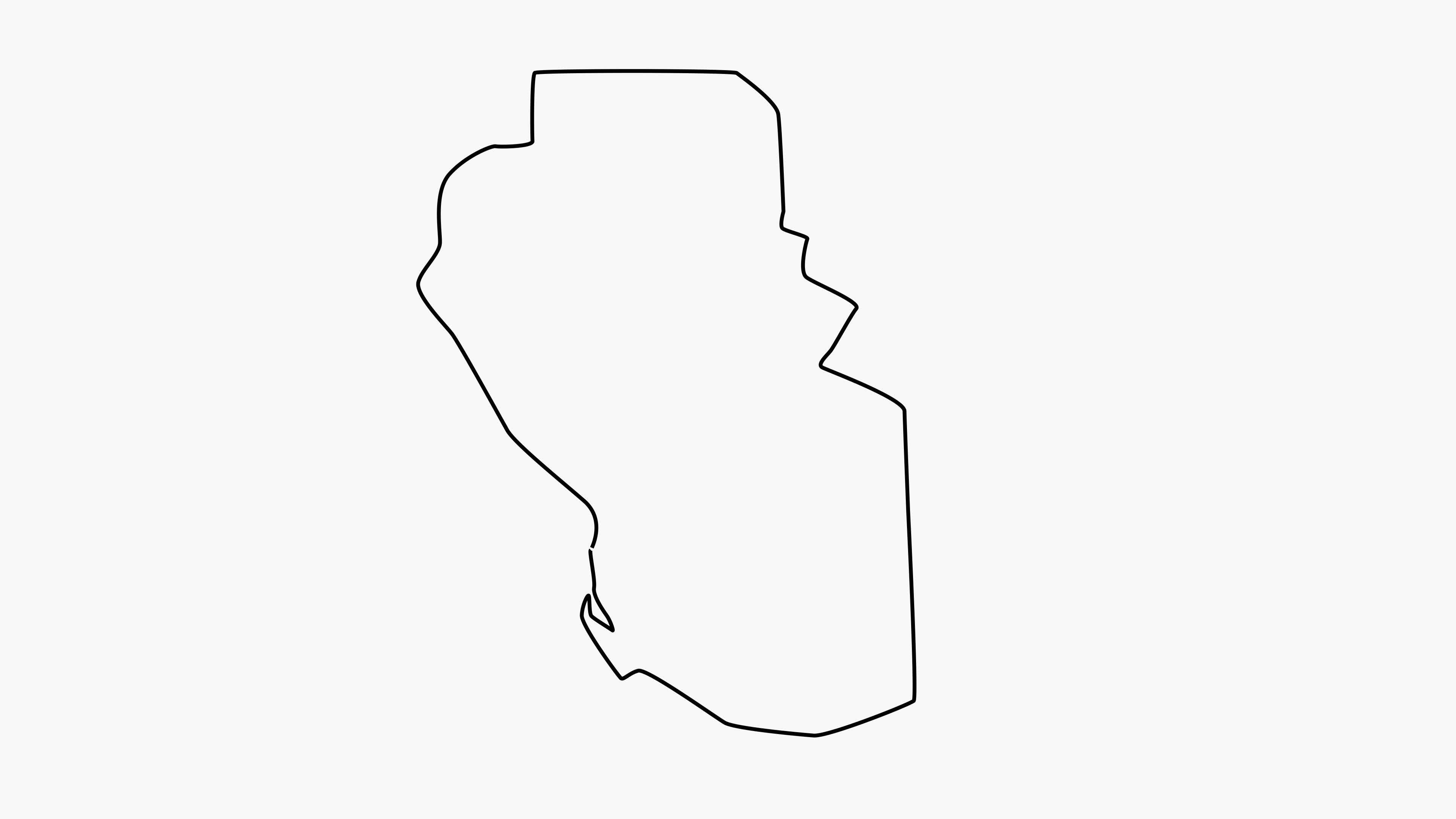 bosquejo mapa de pavlodar en Kazajstán 43034187 Vídeo de stock en Vecteezy