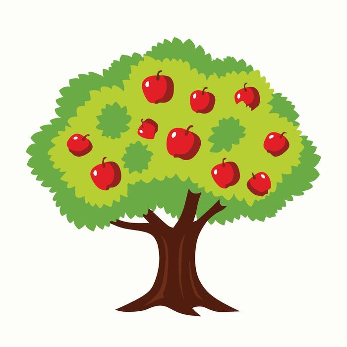 Apple Tree Vector Art, Icons, and Graphics for Free Download
