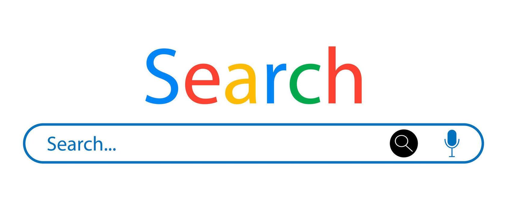 Google Search Logo Vector Art, Icons, and Graphics for Free Download