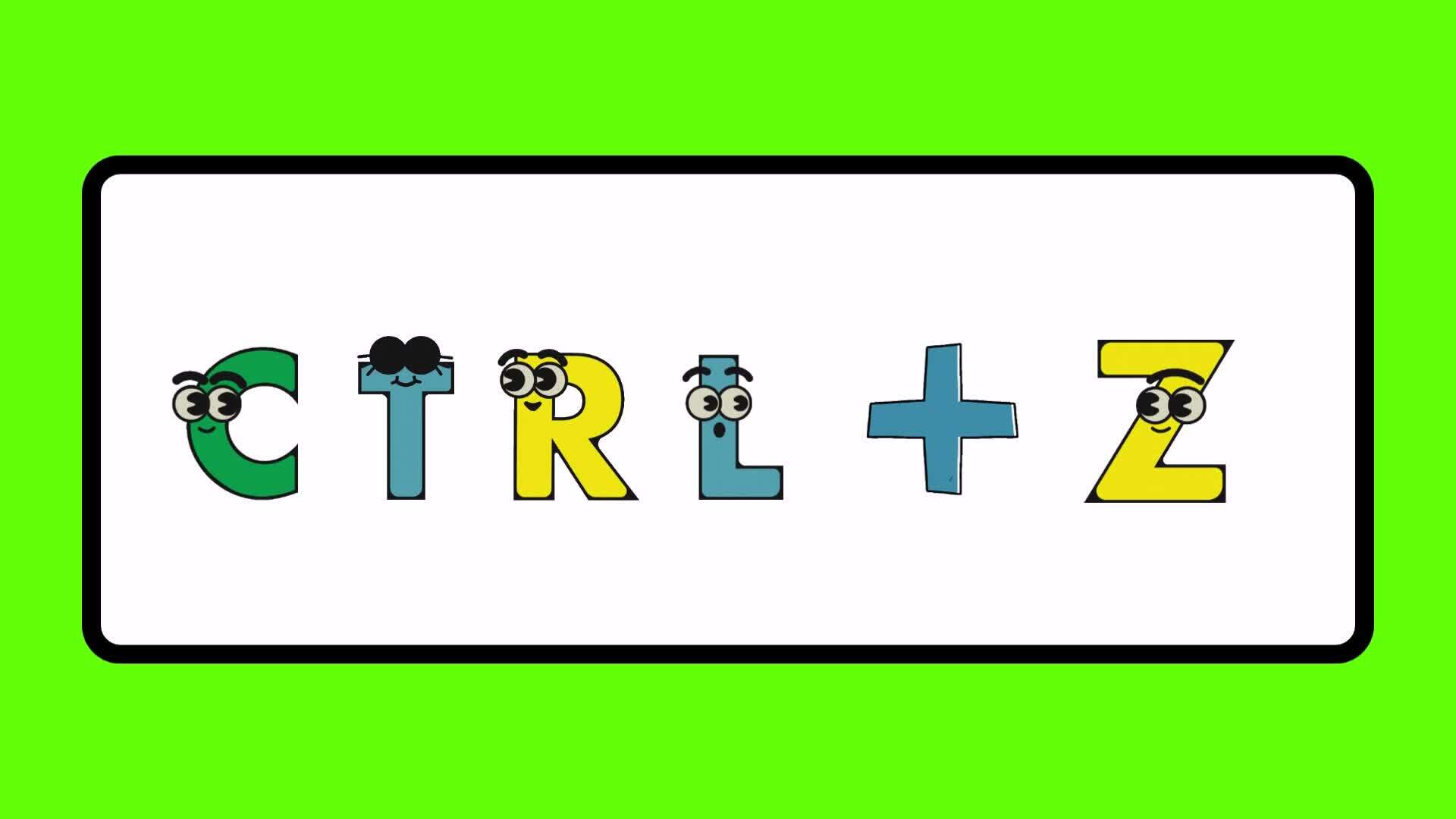 Shortcut Key Speeds Up The Work Of The Text Shortcut Animation 43056539 Stock Video At Vecteezy
