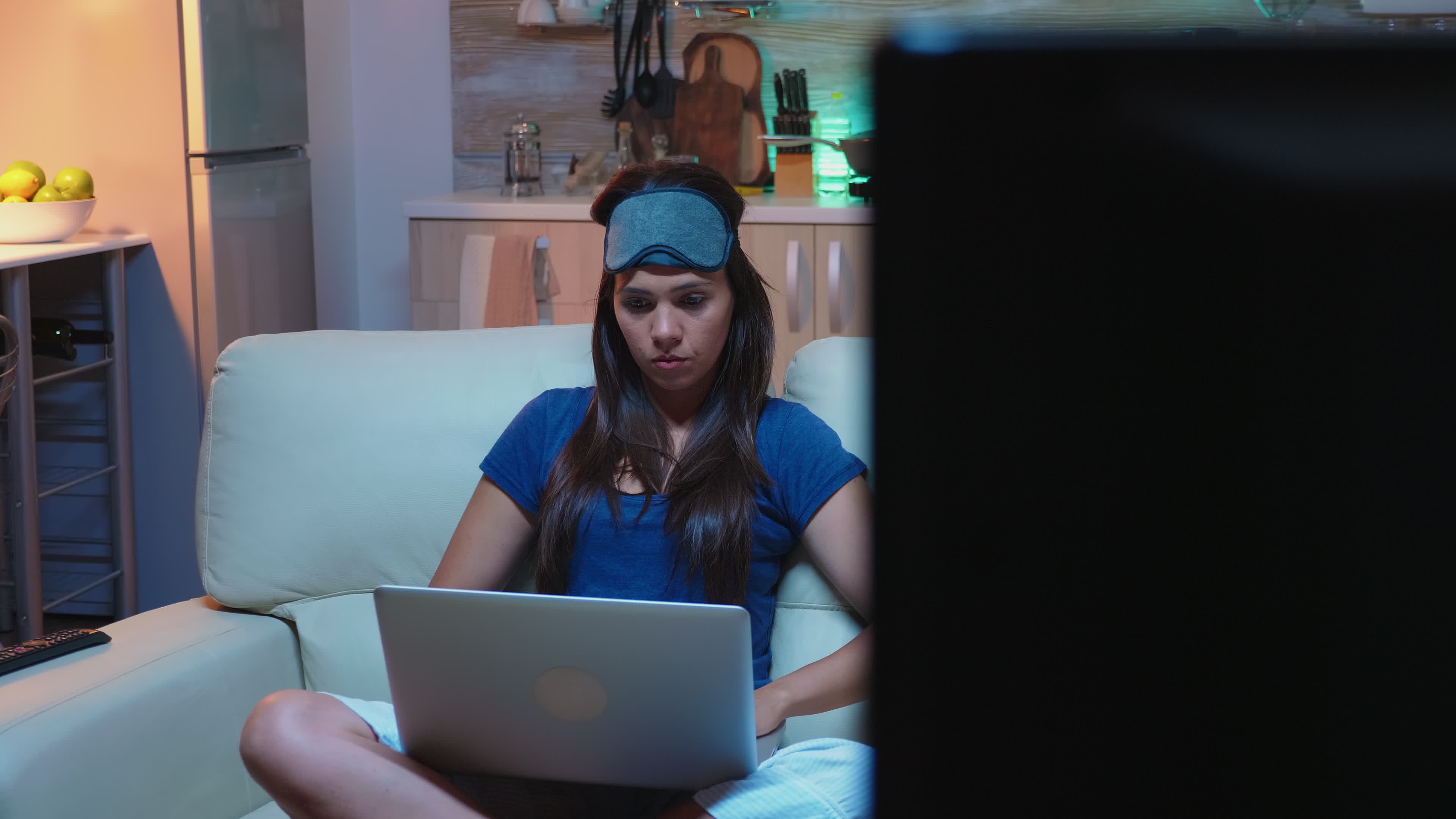 Teenage Girl Watching Social Video Stock Video Footage for Free Download