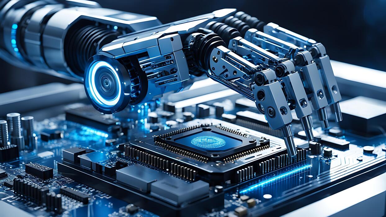 Robotic Computer Integration Stock Photos, Images and Backgrounds for ...