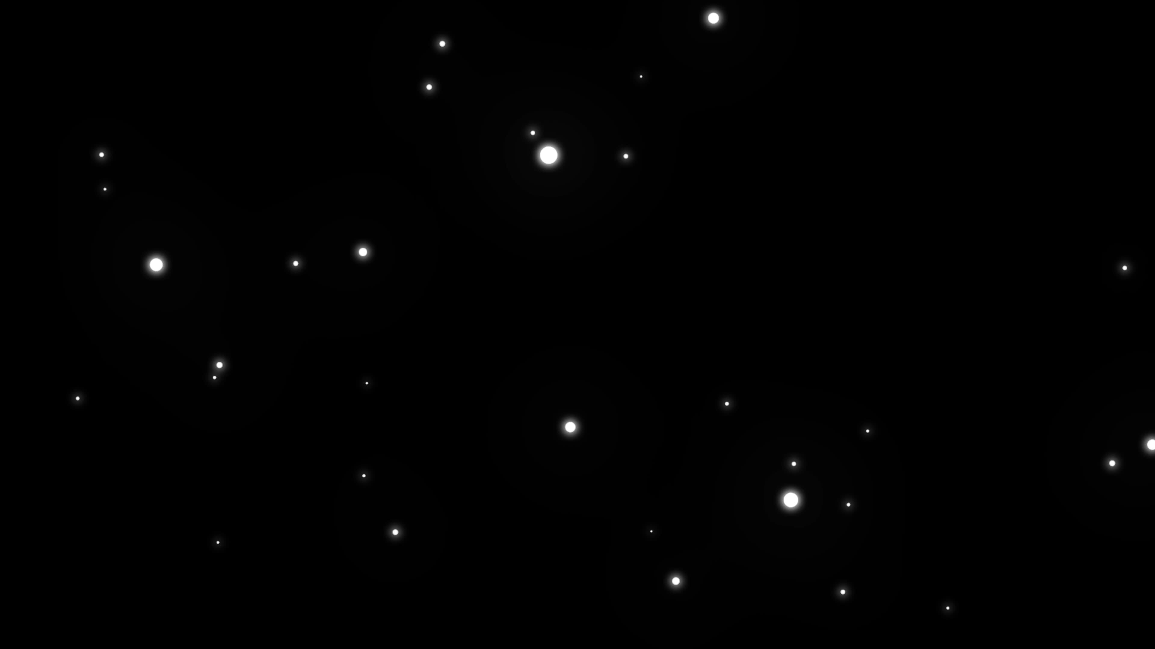 White glowing particles effect overlay. Particles on black background ... White glowing particles effect overlay. Particles on black background ...