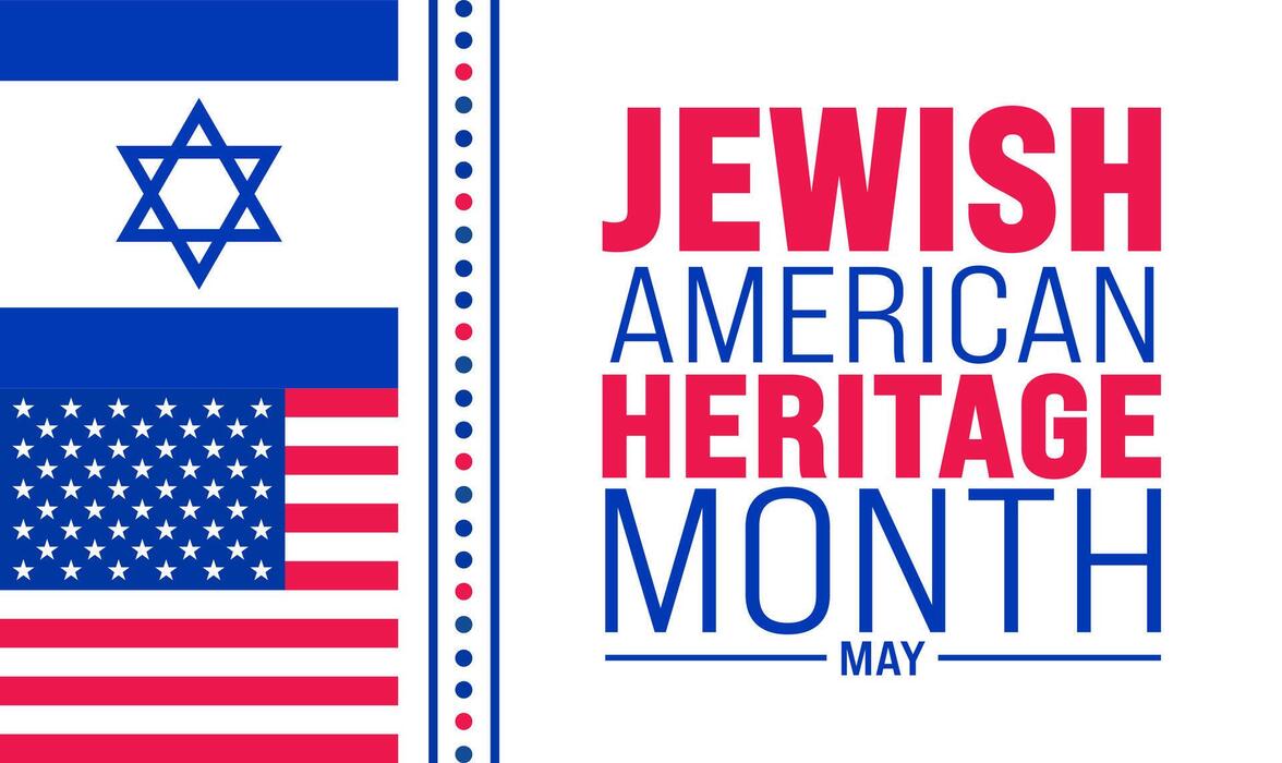 Jewish American Heritage Month Vector Art, Icons, and Graphics for Free ...